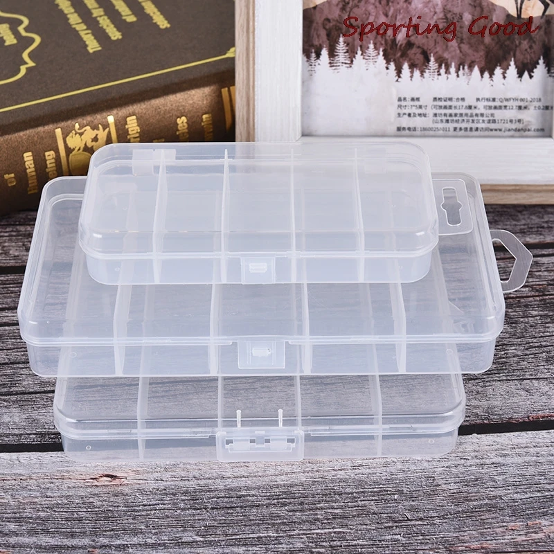 Fishing Tackle Box Bait Lure Hooks Storage Case Collection Tools ishing ...