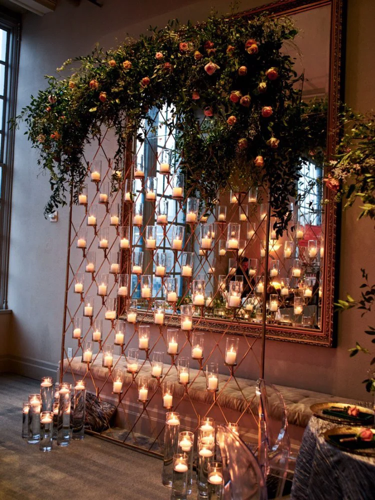 Candle Walls Wedding Candle Holder backdrops Backwalls candle stand ...
