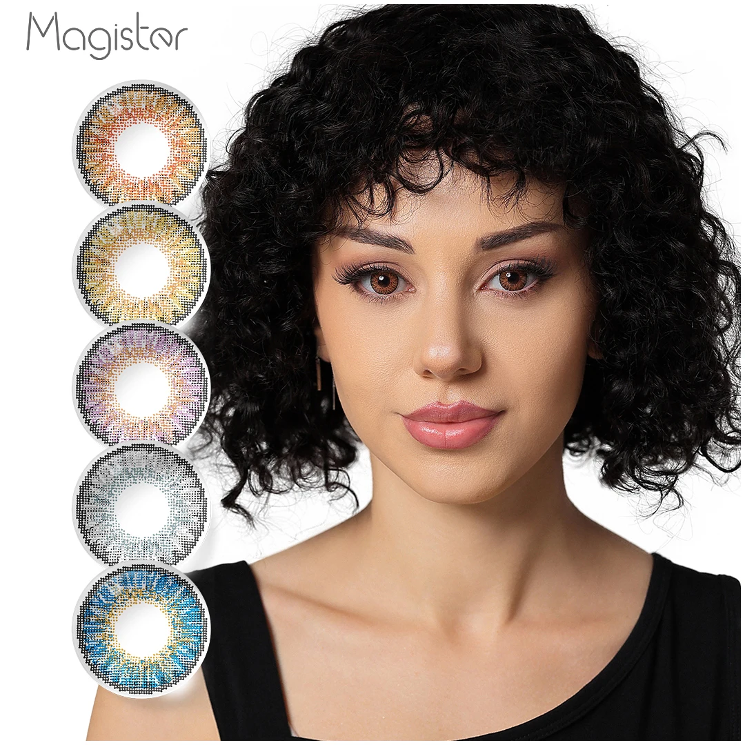 Magister Color Contact Lenses for Eyes 3 Tone Colored Contact Lenses ...