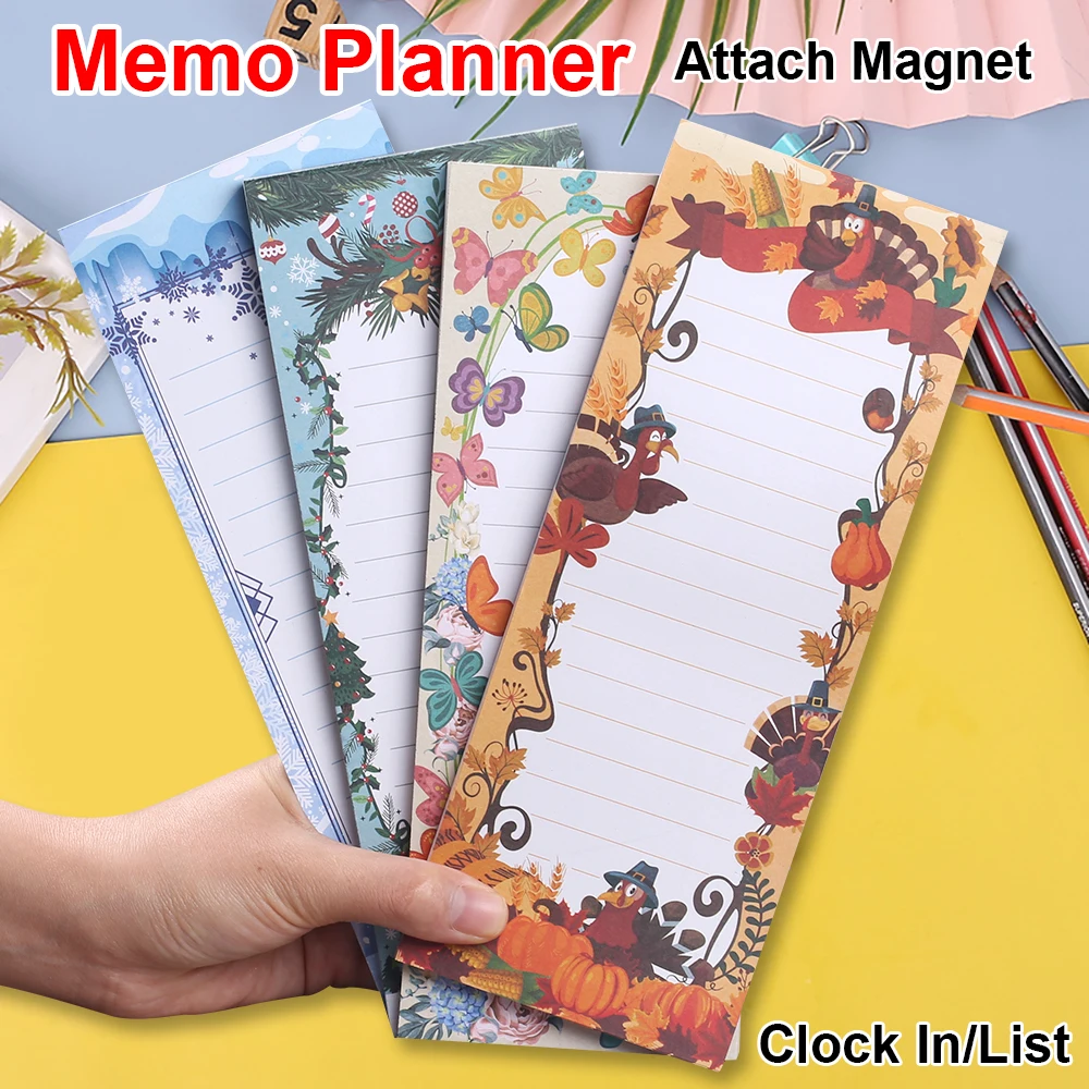 60-Sheets-Checklist-Notepad-Lines-Halloween-Pumpkin-Planner-Memo-Pads ...