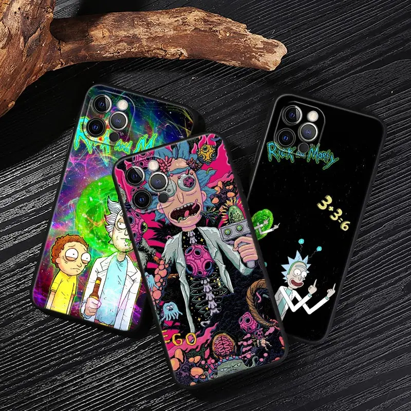 Case Iphone 11 Pro Max Rick Morty | Cover Iphone Xr Rick Morty - Trippy ...