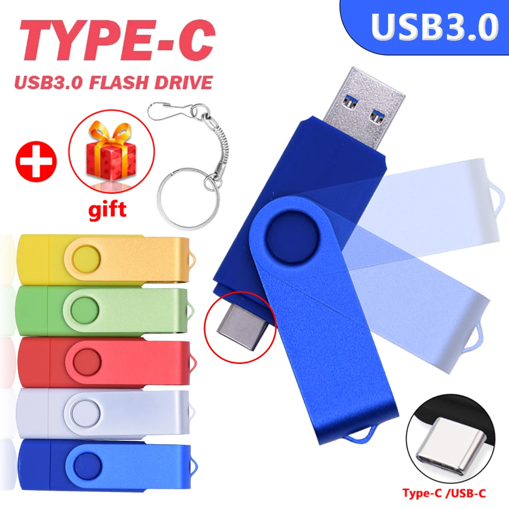 Unidad Flash USB 3,0 tipo C de alta calidad, Pendrive OTG de 512GB ...