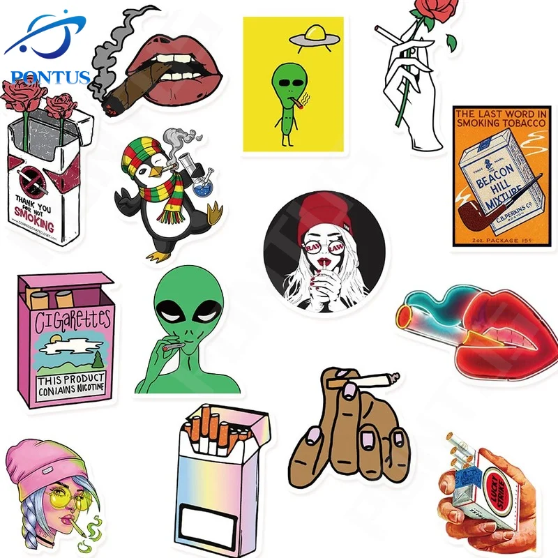 Graffiti Characters Weed