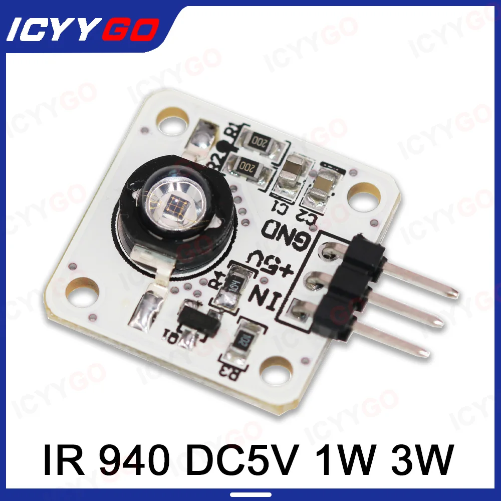 1W-3W-High-Power-Infrared-Transmitter-Module-350MA-700MA-940nm-LED ...