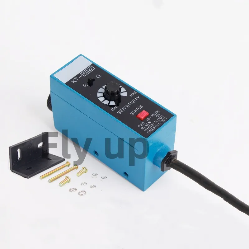 1pcs-color-code-sensor-KT-RG22-KT-BG22-KT-WG22-10-30V-mark-detection ...