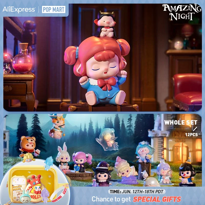 Pop Mart Minicos Dream Amazing Night Series Mystery Box 1pc/12pcs ...