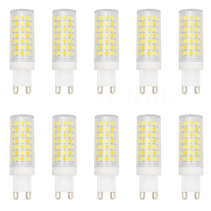 10pcs G9 LED Bulb 7W 9W 12W 15W 18W Dimmable Lamp Ceramic Light Bulb ...