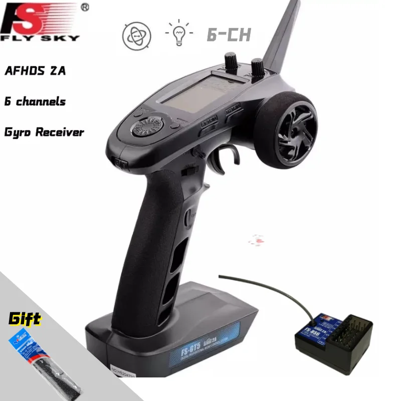 RC-Transmitter-receiver-FLY-SKY-GT5-2-4G-6-CH-remote-control-with-gyro ...