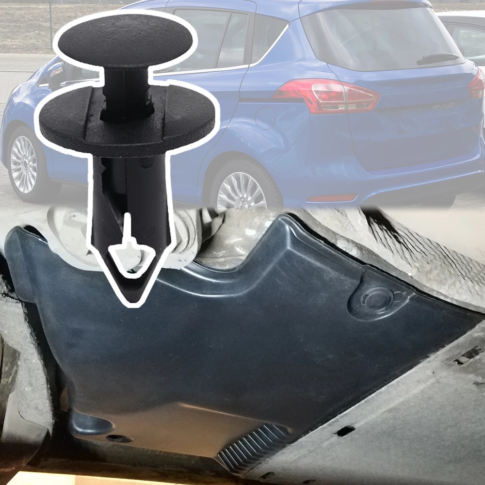 Car-Fender-Mudguard-Mudflap-Engine-Undertray-Clip-Wing-Lining-Hood-Push ...