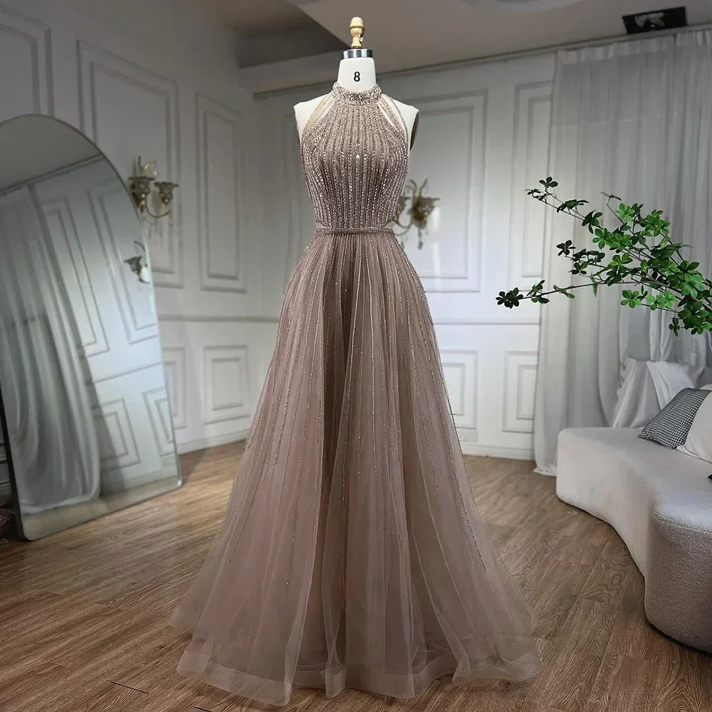 SERENE-HILL-vestidos-de-noche-con-cuentas-para-mujer-traje-Formal-sin ...