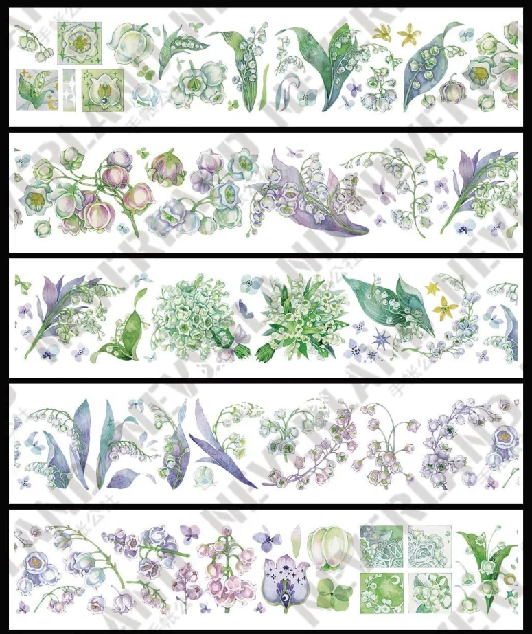 Shiny-Green-Floral-Flower-PET-Tape-Neverland-Journal-Decoration.jpg
