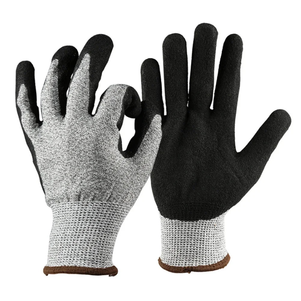 1Pair-Level-5-Cut-Resistant-Gloves-3D-Comfort-Stretch-Fit-Durable ...