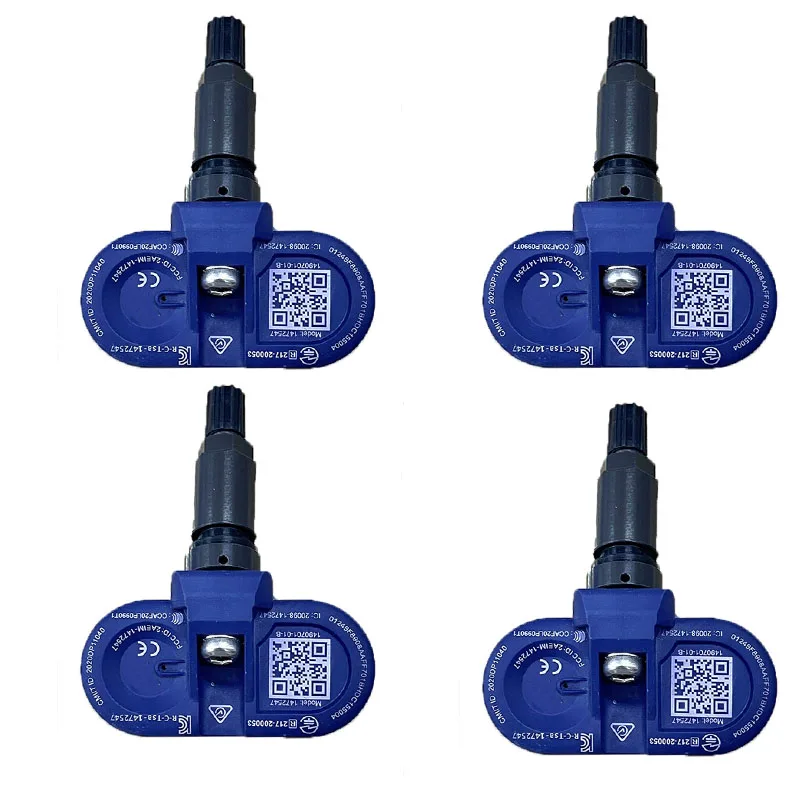 Bluetooth TPMS (Tire Pressure Monitor) For Tesla Model 3/Y All NEW 12 ...