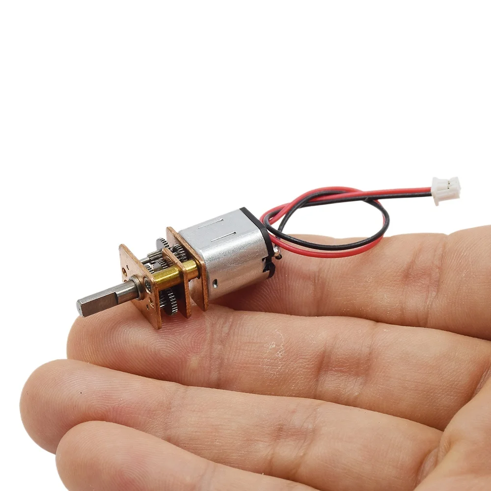 Micro Mini 10 mm * 12 mm N10 Vollmetall-Getriebemotor DC 1,5 V-6 V 3 V ...