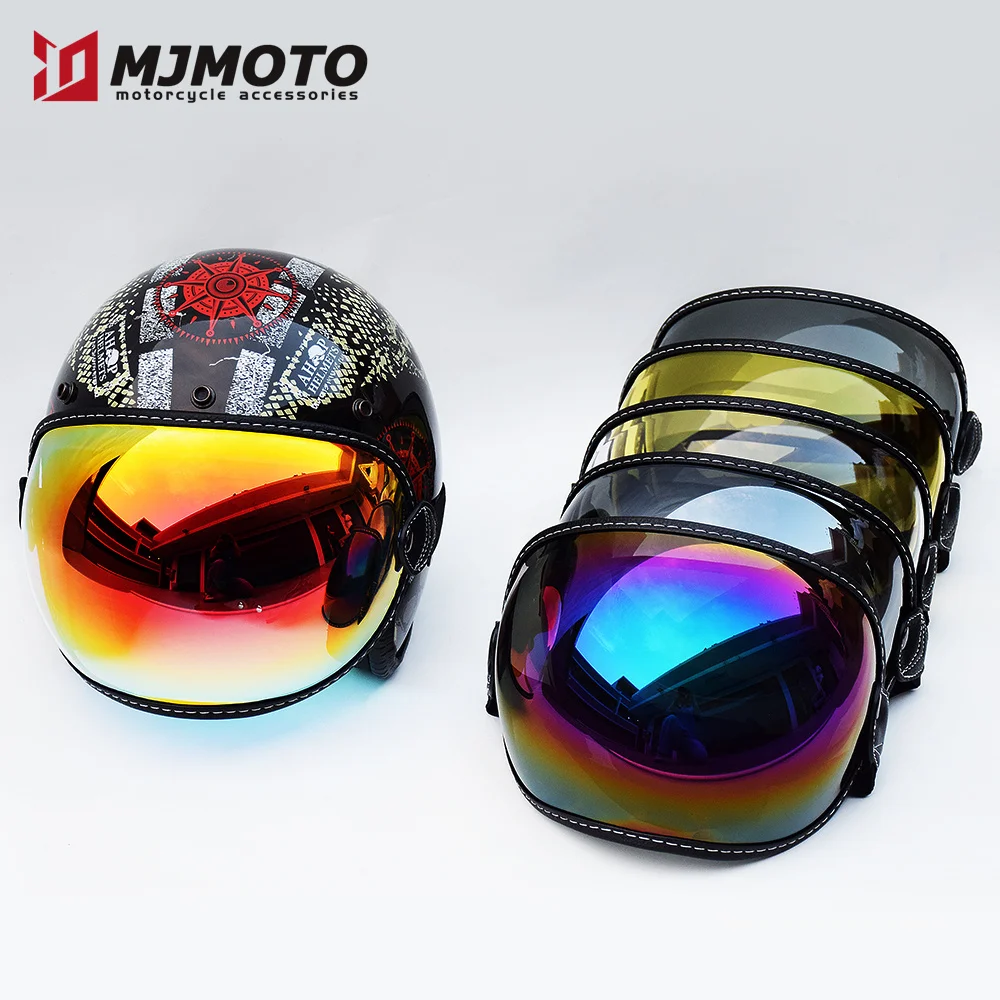 Retro-Motorcycle-Goggles-Full-Face-Helmets-Lens-Glasses-Motorcycle ...
