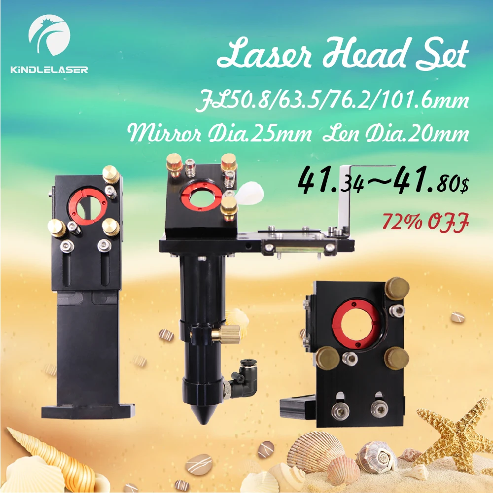Laser Cutting Machine Head | Co2 Laser Mirror Mount | Laser Cutting ...