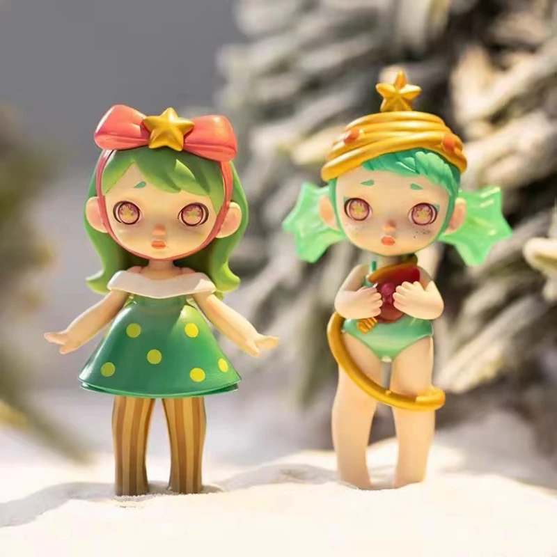 Blind Box Toys Original Laura Christmas Series Model Confirm Style Cute ...
