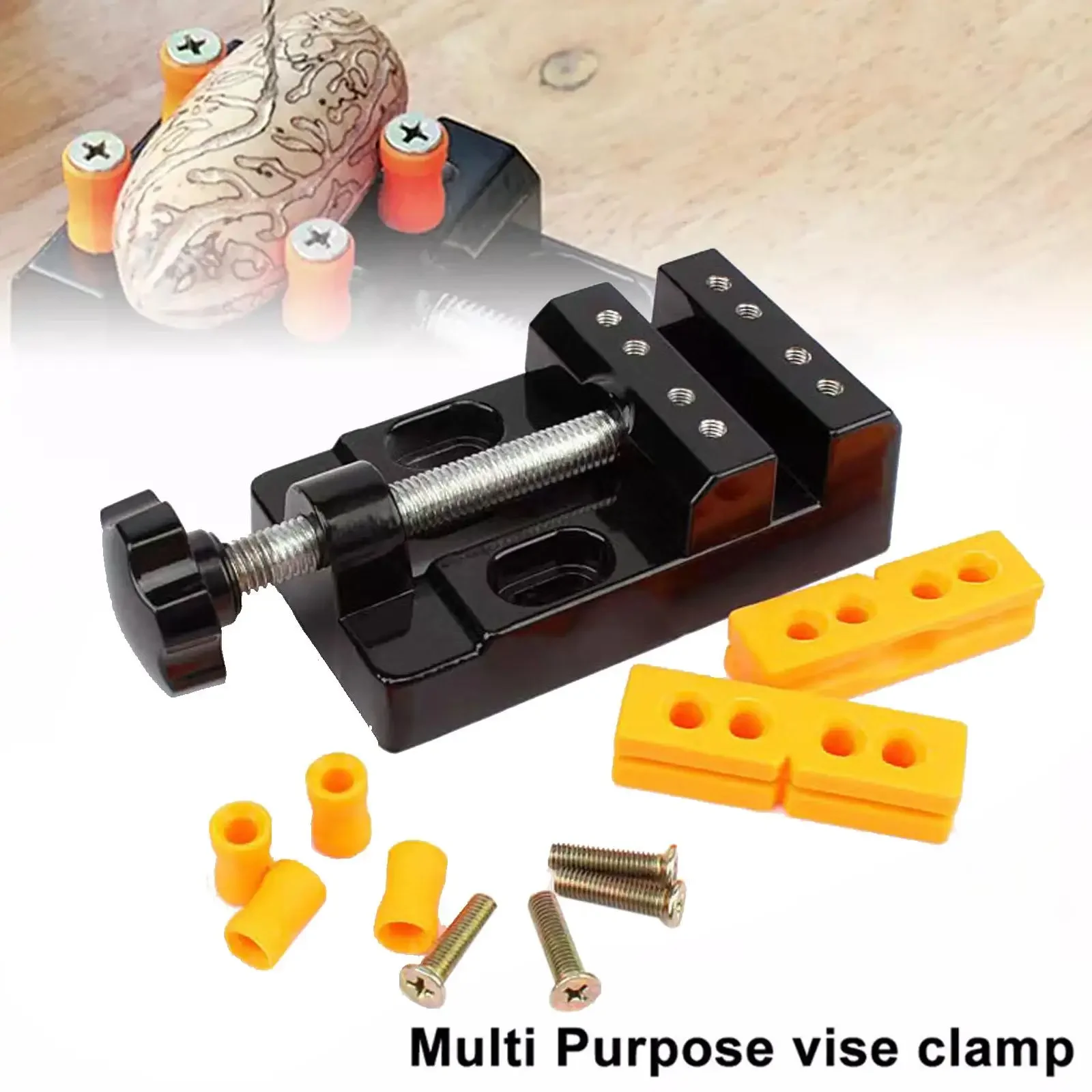 Adjustable-Mini-Table-Vice-Flat-Bench-Clamp-Drill-Press-Vice-Ideal-for ...
