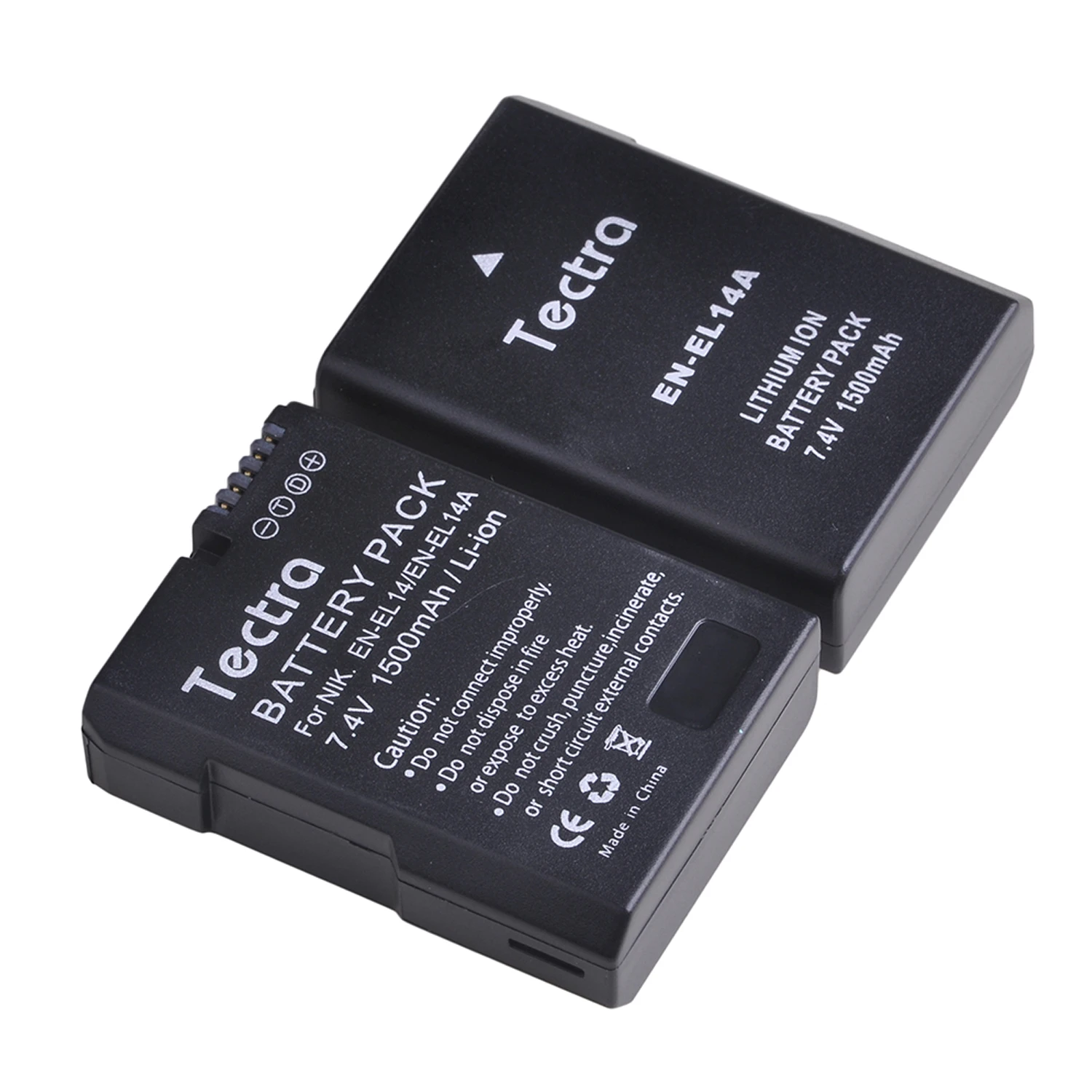 1500mAh EN EL14A EN EL14 Battery for Nikon D3100 D3200 D3300 D3400 ...
