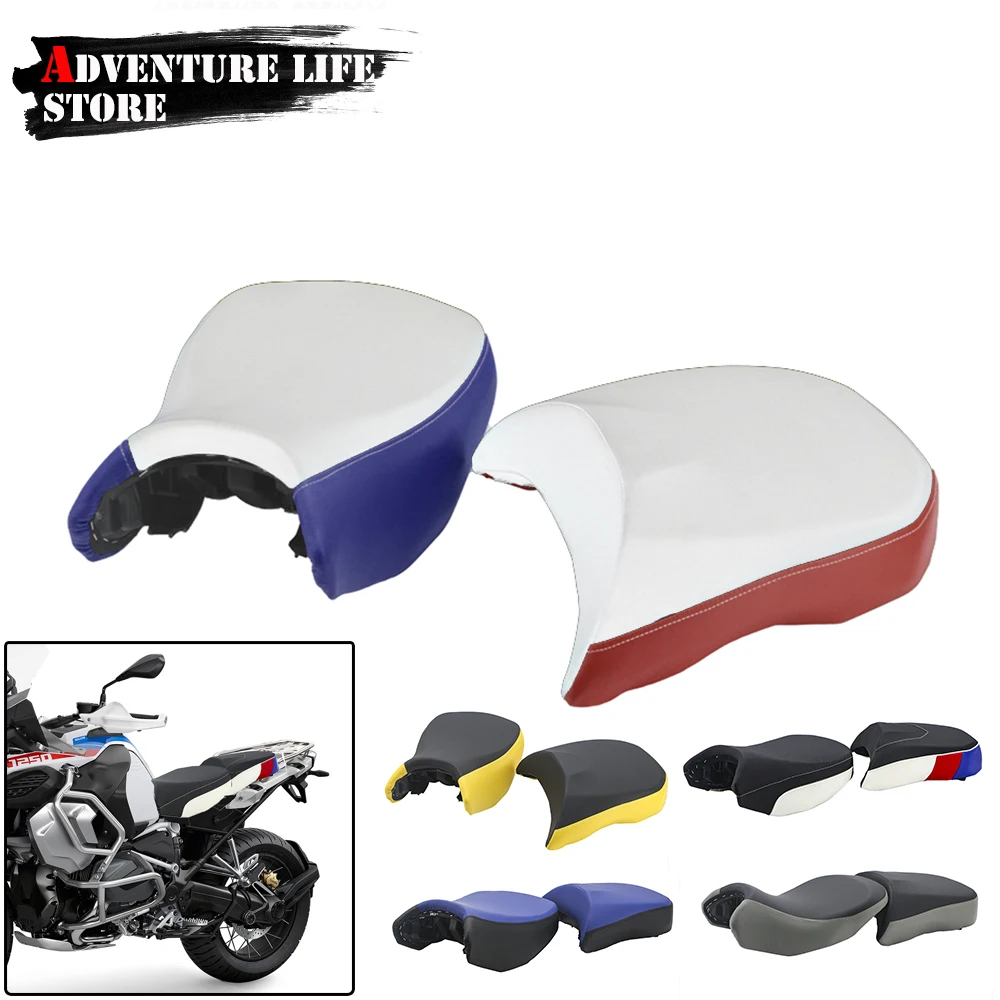 Passenger Saddle Seat Cover Motorcycle Front Rear Seat Pillion Cushion ...