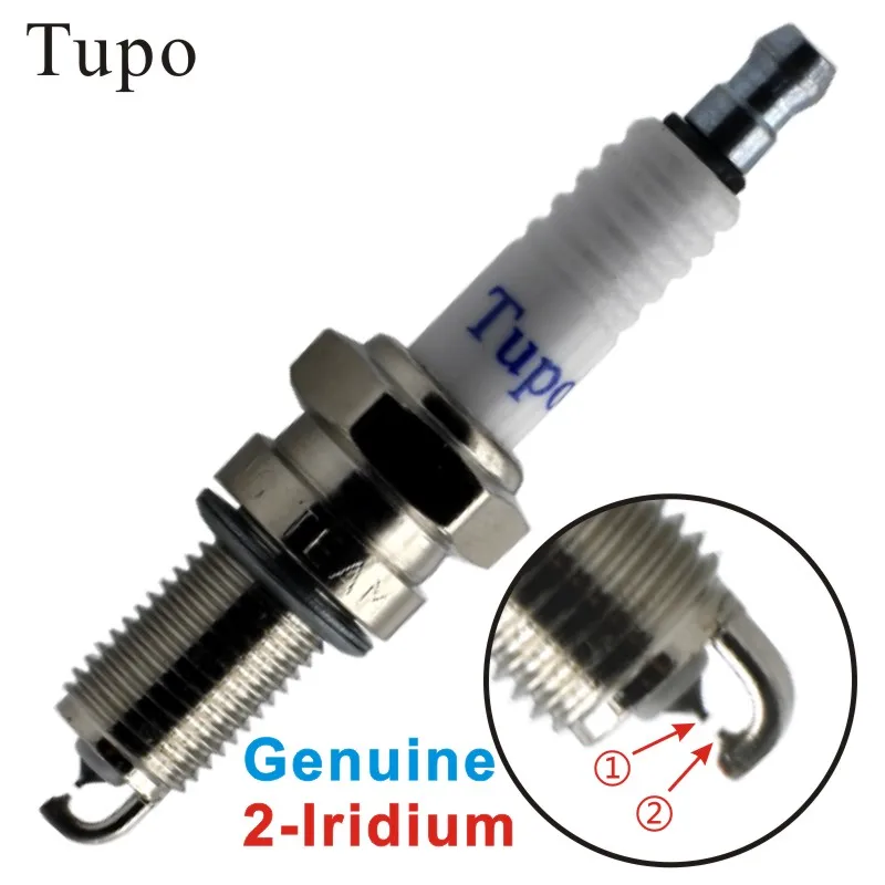 Tupo Candle Spark Plug Fits NGK DPR8EIX-9 Autolite 4163 Denso IX24B ...