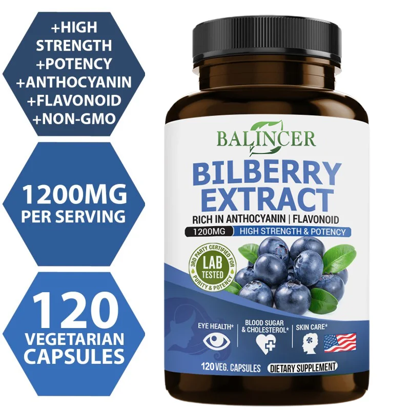 Balincer-Bilberry-Extract-Supplement-1200mg-Supports-eye-and-skin-health-Normal-triglyceride ...