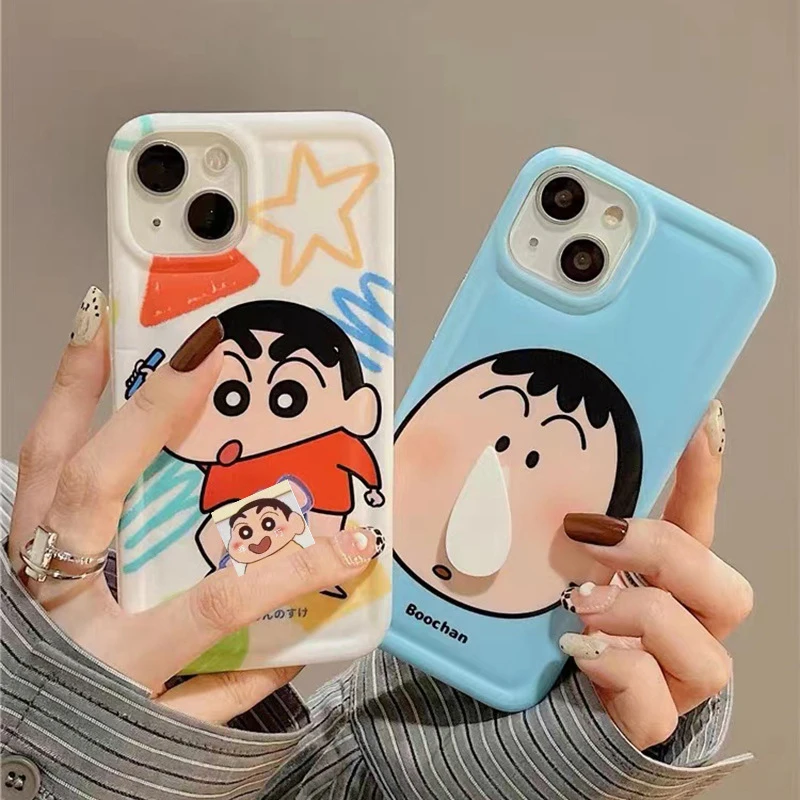 Crayon-Shin-chan-Creative-Phone-Case-Adai-Can-Rotation-Iphone14-13 ...