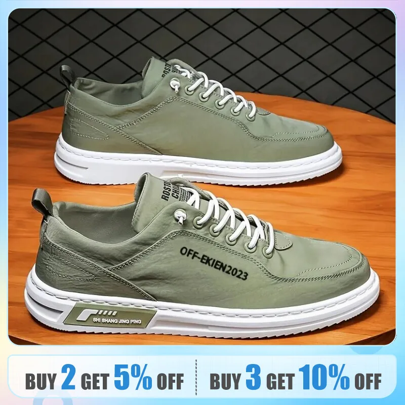 Men-s-Low-top-Lace-up-Canvas-Shoes-Fashionable-Breathable-Skateboard ...