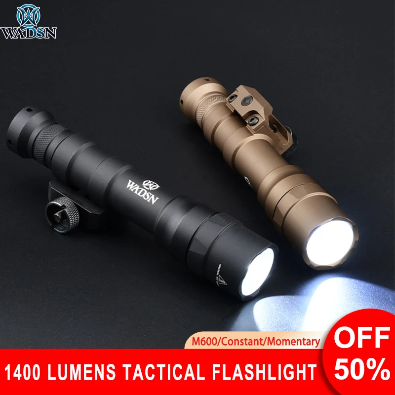 Wadsn Tactical Surefir M600 M600df Weapon Scout Light Led 1400 Lumens ...