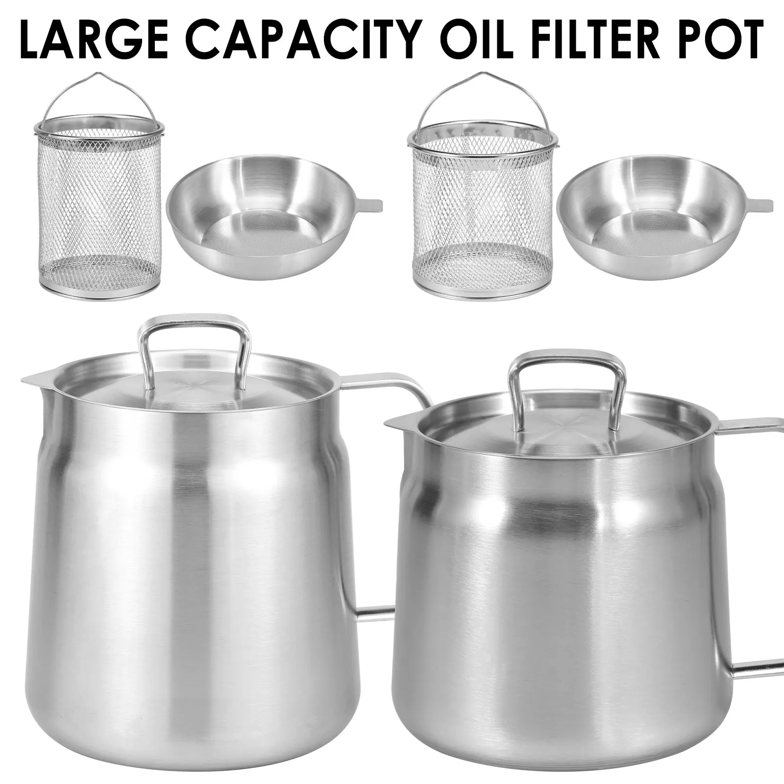 Oil-Strainer-Pot-1-5L-2L-Large-Capacity-Oil-Storage-Can-with-Filter-Lid ...