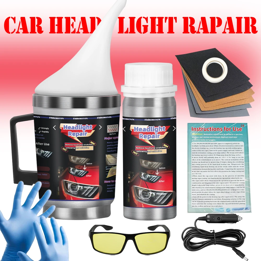 Car-Headlights-Renovation-Polishing-Kit-Headlight-Restoration-Kit ...