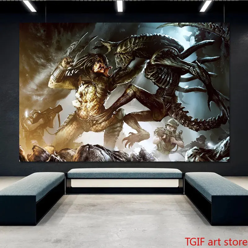 Alien Vs Predator Chess Wallpaper