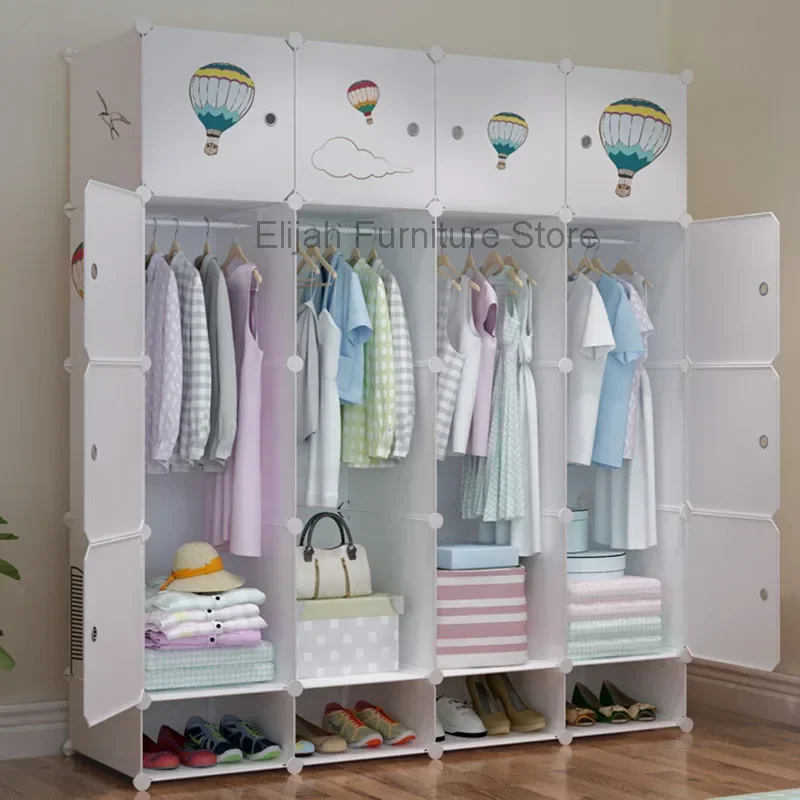 Portable-Clothes-Closet-Partitions-Organizer-Bedroom-Cupboard-Wardrobe ...