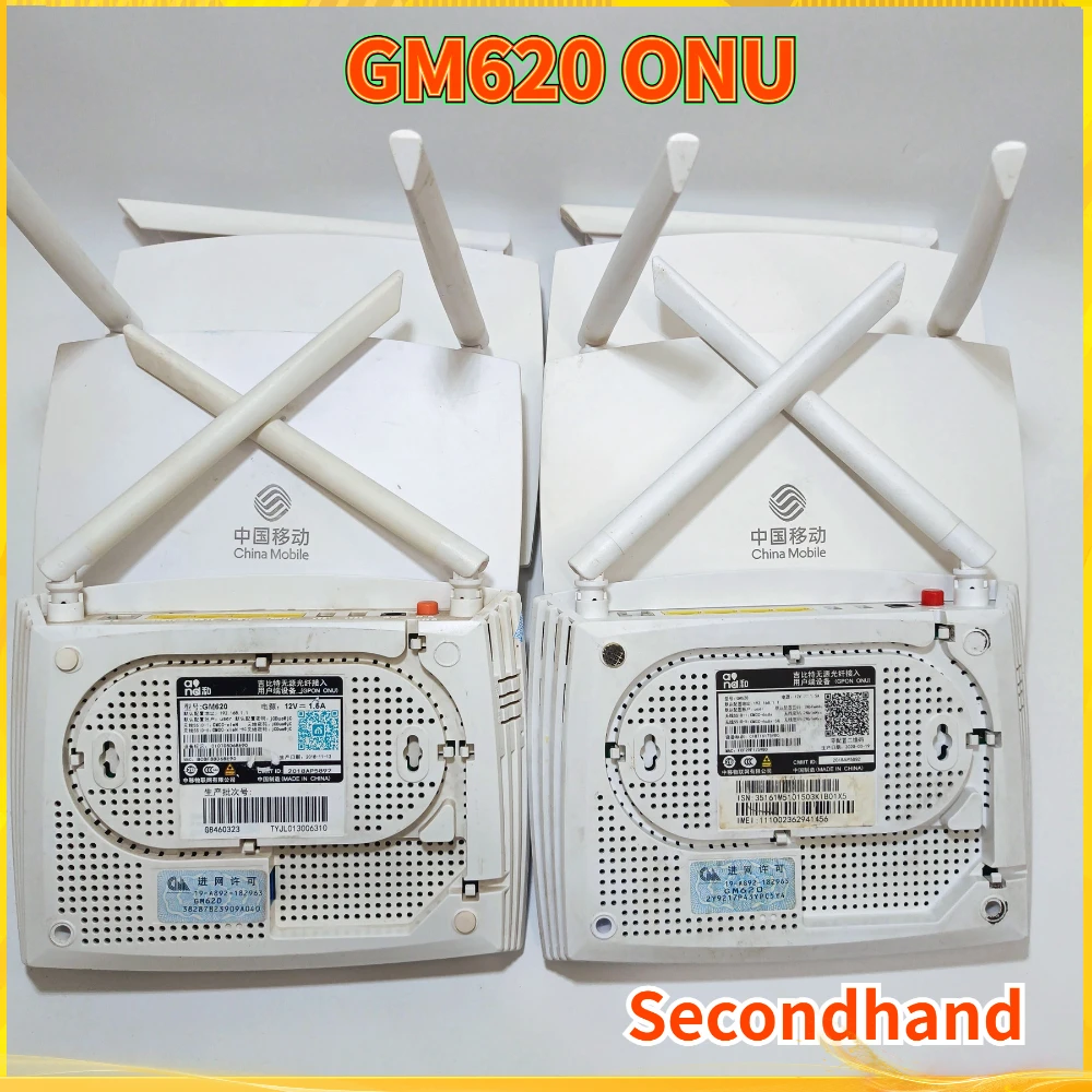English-GM620-ONU-Secondhand-1GE-3FE-WLAN-2-4g-5g-WIFI-AC-GPON-GM620 ...