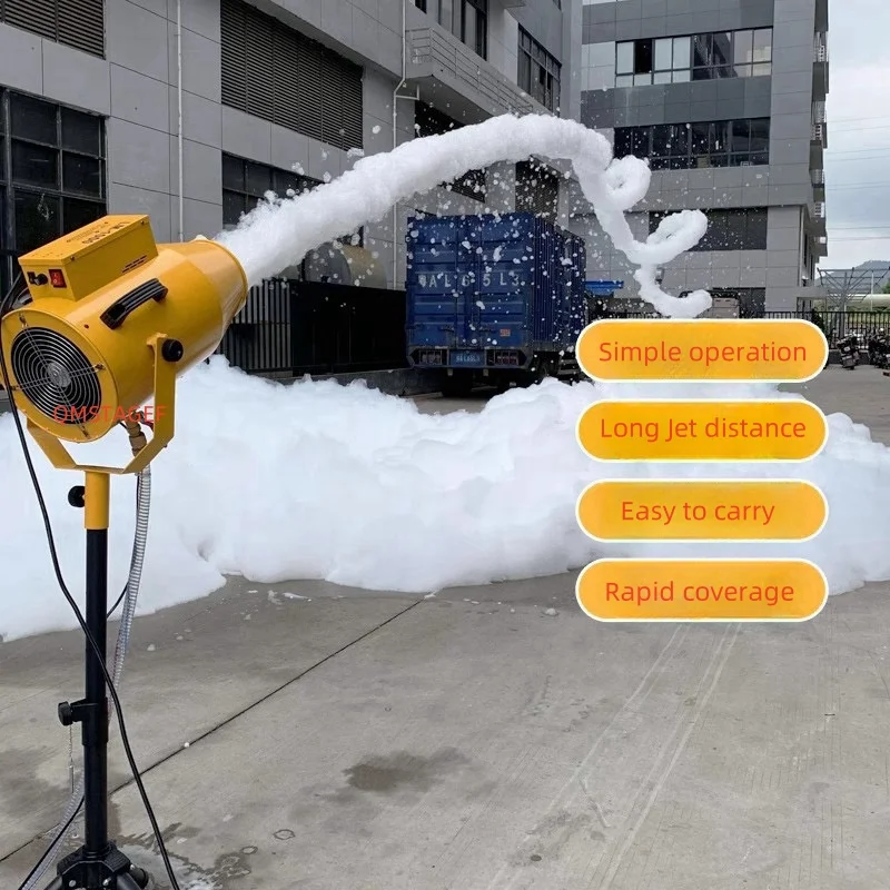 1100w Cannon Bubble Foam Jet Machine With Trestle Water Pump For Pool ...