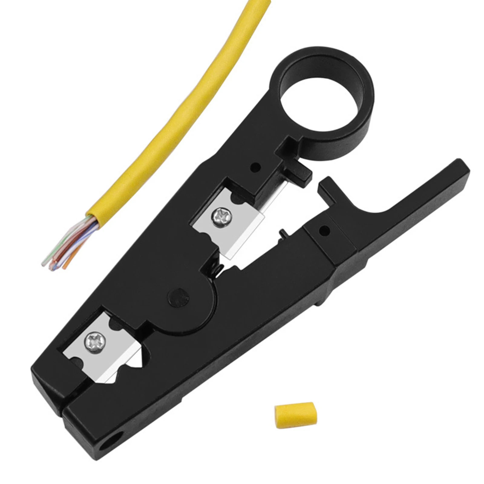 Wire Stripper Ethernet Cable Cutter Crimper Round Cable Cutting Tool ...