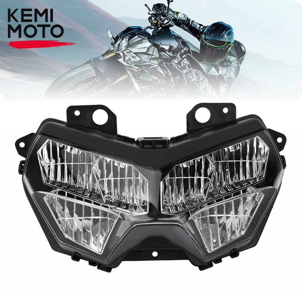 Z900-Headlight-For-KAWASAKI-Z400-Z250-Z650-KLR650-ZR1000-H2-2019-2023 ...