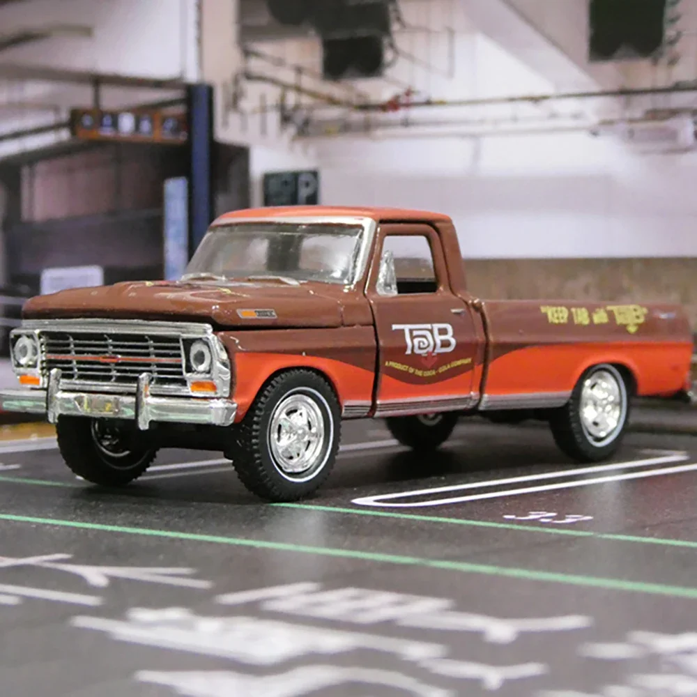 1-64-Scale-Ford-F100-Extended-Version-Pickup-Alloy-Simulation-Car-Model ...