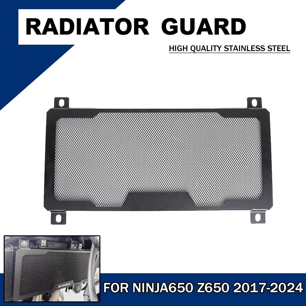 For Kawasaki Z650 Radiator Grill Guard Cover For Ninja 650 2017 2018 ...