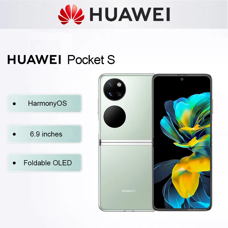 HUAWEI-tel-fono-m-vil-inteligente-de-bolsillo-S-celular-plegable-con ...