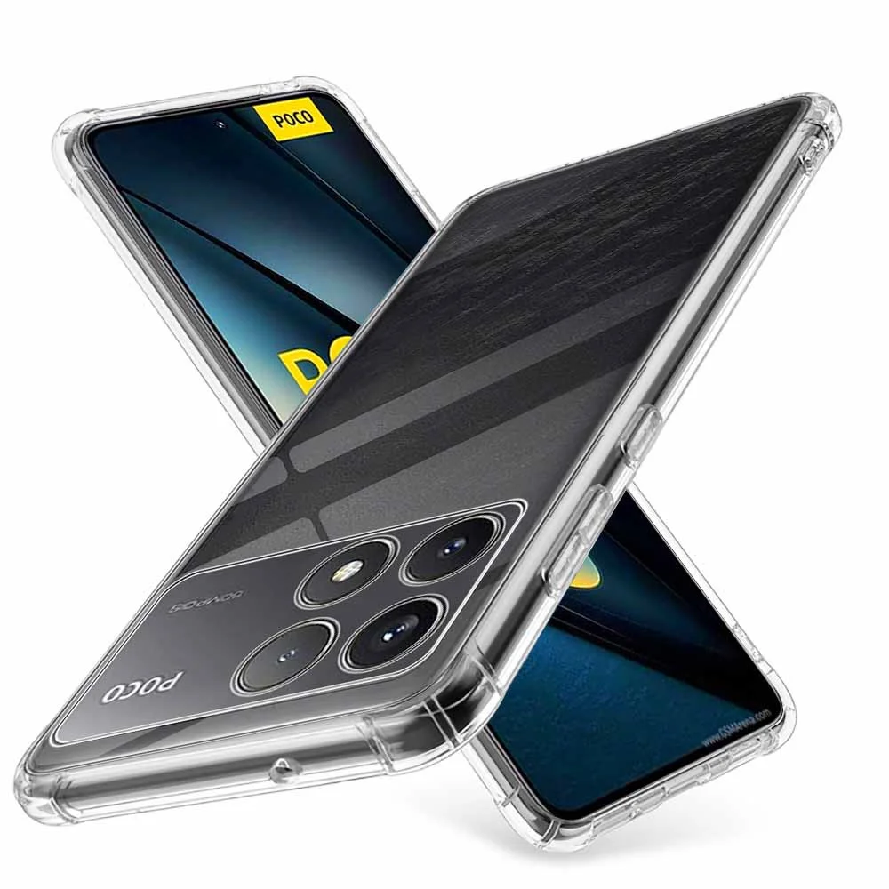 Clear-Camera-Protection-Phone-Case-For-Xiaomi-Poco-F6-Pro-Soft-TPU ...