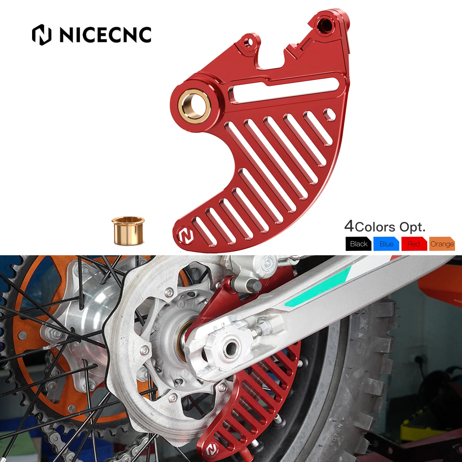 NiceCNC-Rear-Brake-Disc-Guard-Cover-For-GasGas-EX-MC-EC-EXF-MCF-ECF-125 ...