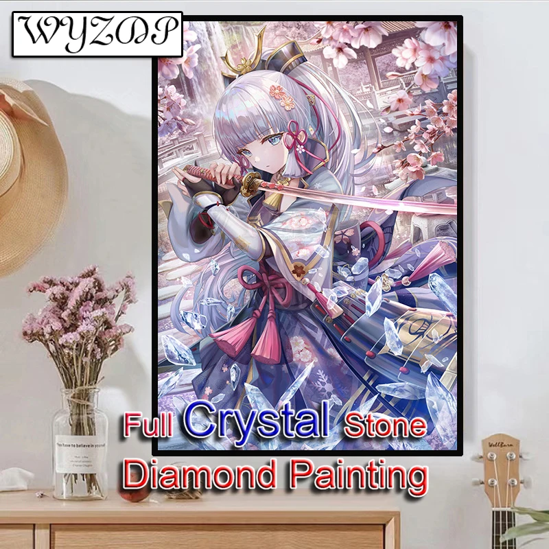 5D-Full-Square-Crystal-Diamond-Painting-Japanese-Samurai-Mosaic ...