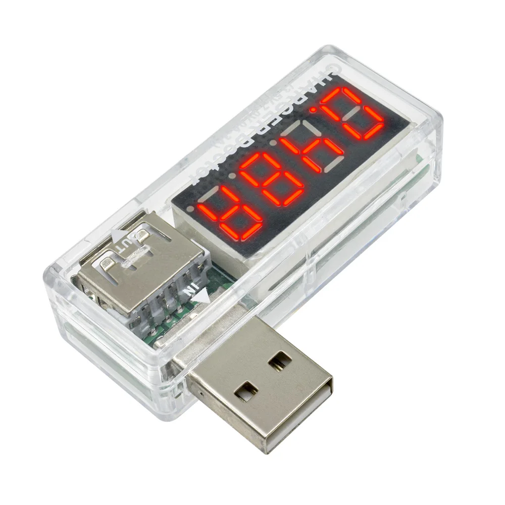 Digital USB Mobile Power Charging Current Voltage Tester Meter Mini USB ...