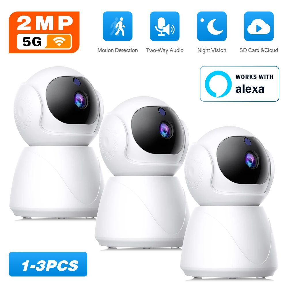 1080P-5G-WiFi-Camera-Auto-Tracking-Baby-Monitor-PTZ-Wireless-Security ...