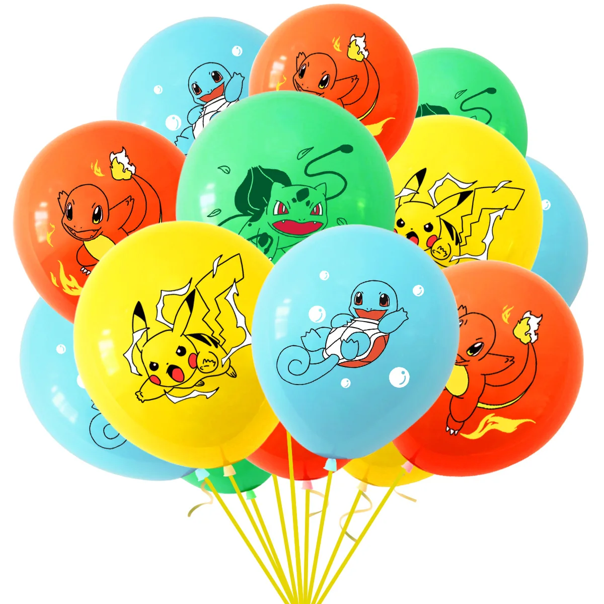 Globos de látex de Pokémon, recuerdos de fiesta de cumpleaños ...