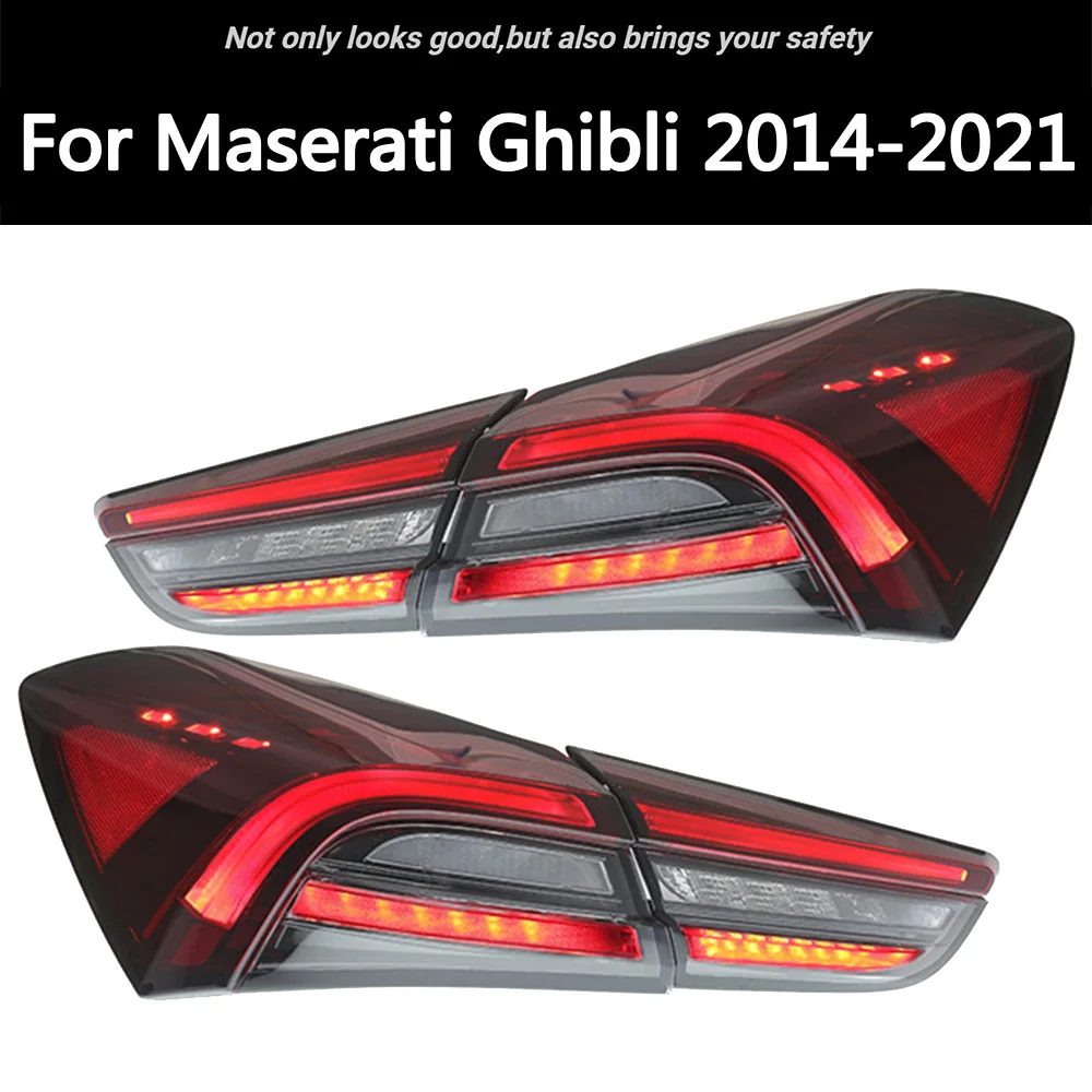Car-LED-Tail-Lights-for-Maserati-Ghibli-2014-2020-LED-Auto-Taillights ...