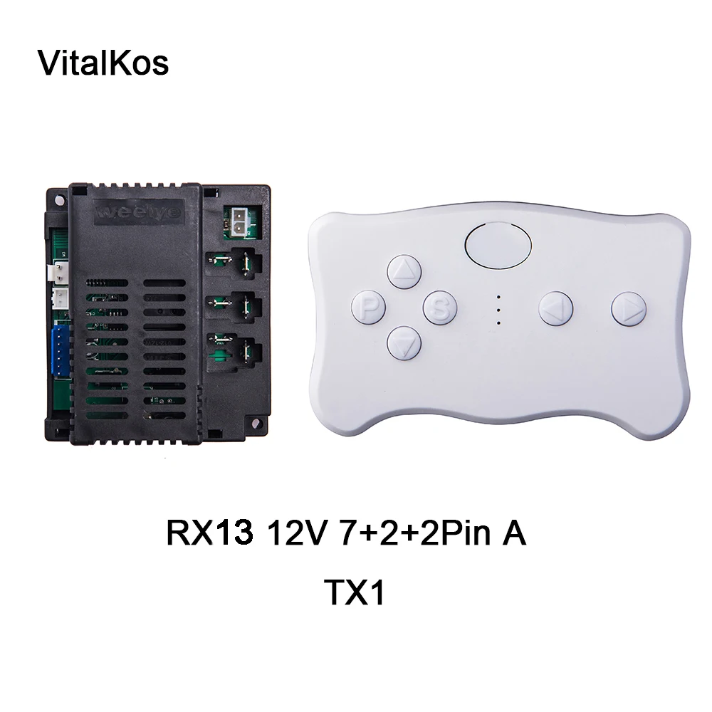 VitalKos-Weelye-RX13-12V-Receiver-Kids-Electric-Car-2-4G-Bluetooth-Transmitter-Optional-High ...