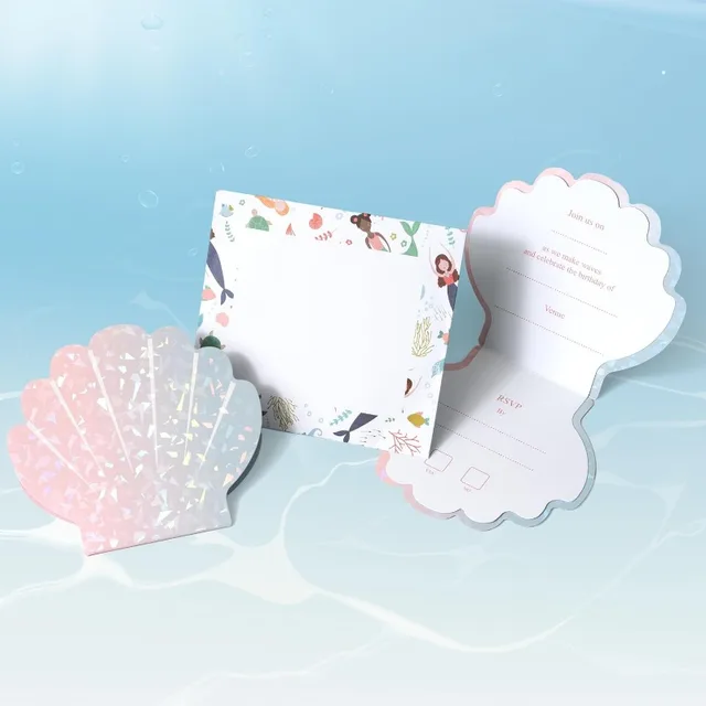 Seashell Invitation Template