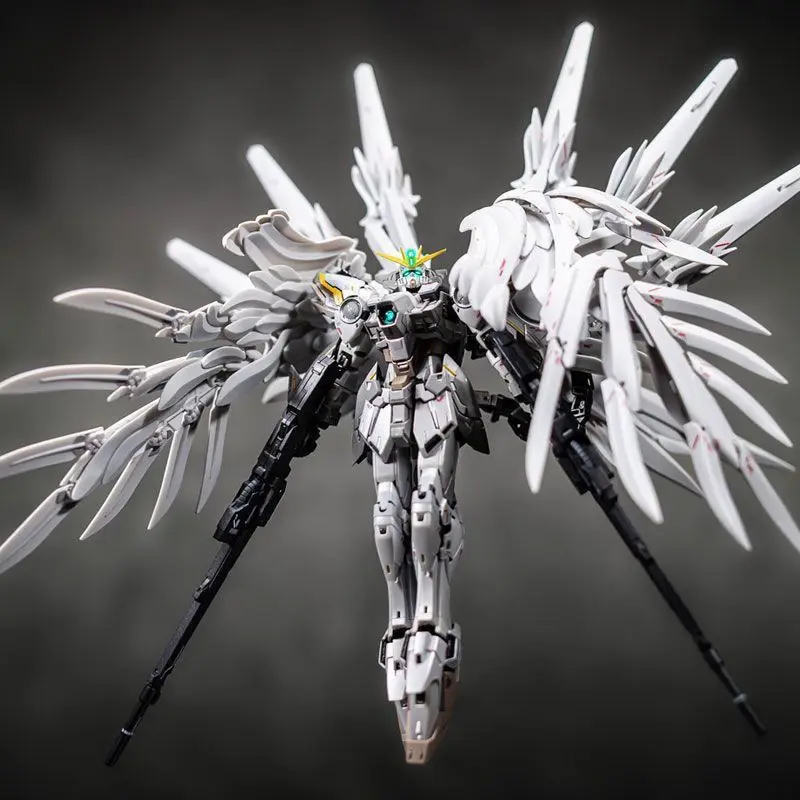 Daban 8827 MG 1/100 Snow White Prelude Fix Model Kit XXXG-00YSW Wings Assembly Figuras de acción ...